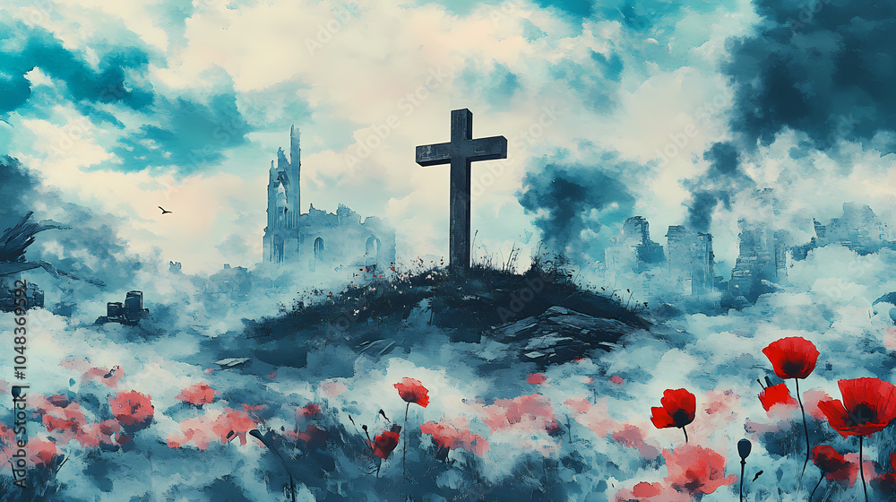 Worldrel priests day", written in the center of an elegant background ...