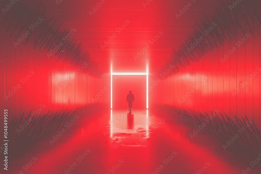 Dynamic spiked walls, shifting seamlessly, vibrant pixel art backdrop ...
