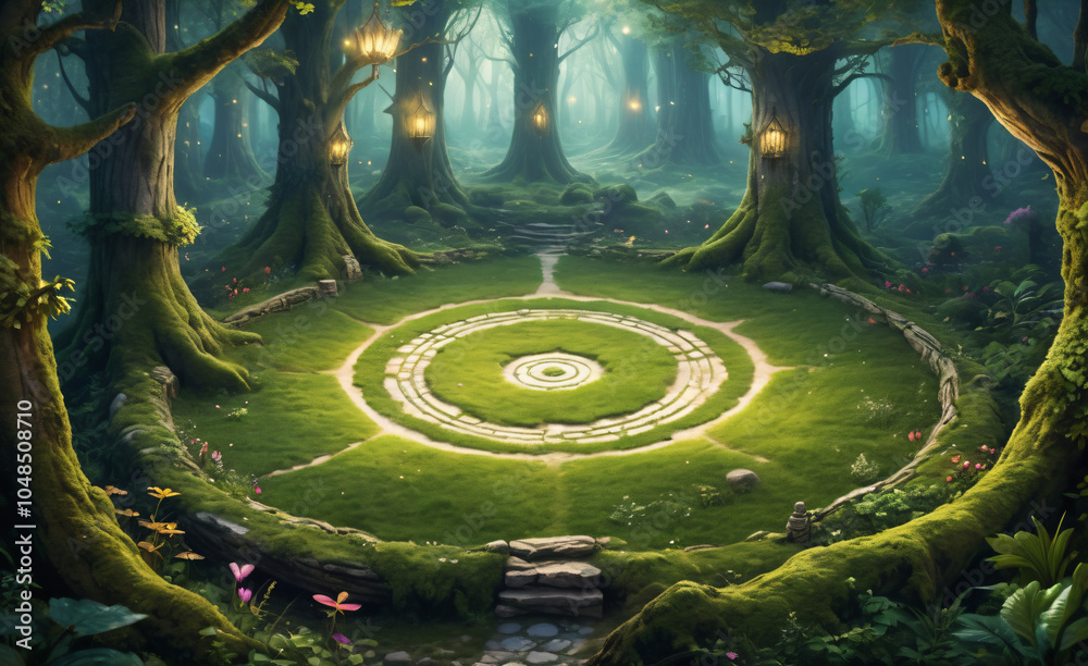 DnD Battle Map Game battle map design, fantasy battlefield for fighting ...