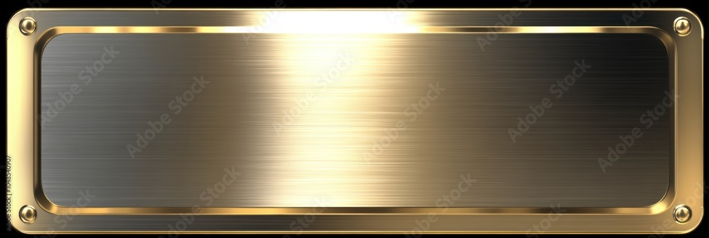 Metallic Business Sign and Corporate Poster Set, sleek design ...