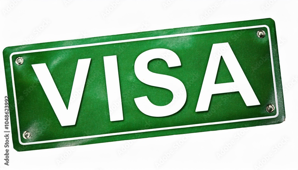 Green Visa Approval Icon for Travel, Immigration, and Work Permits ...