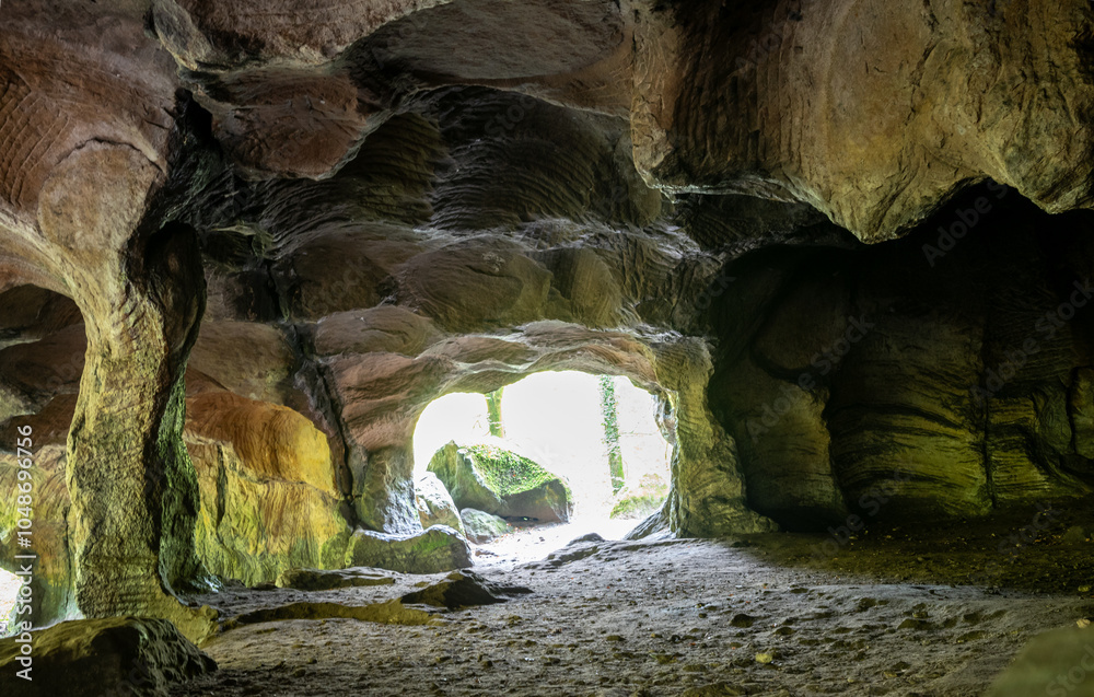 Scenic diversity of Mullerthal, Luxembourg's Little Switzerland, hiking ...
