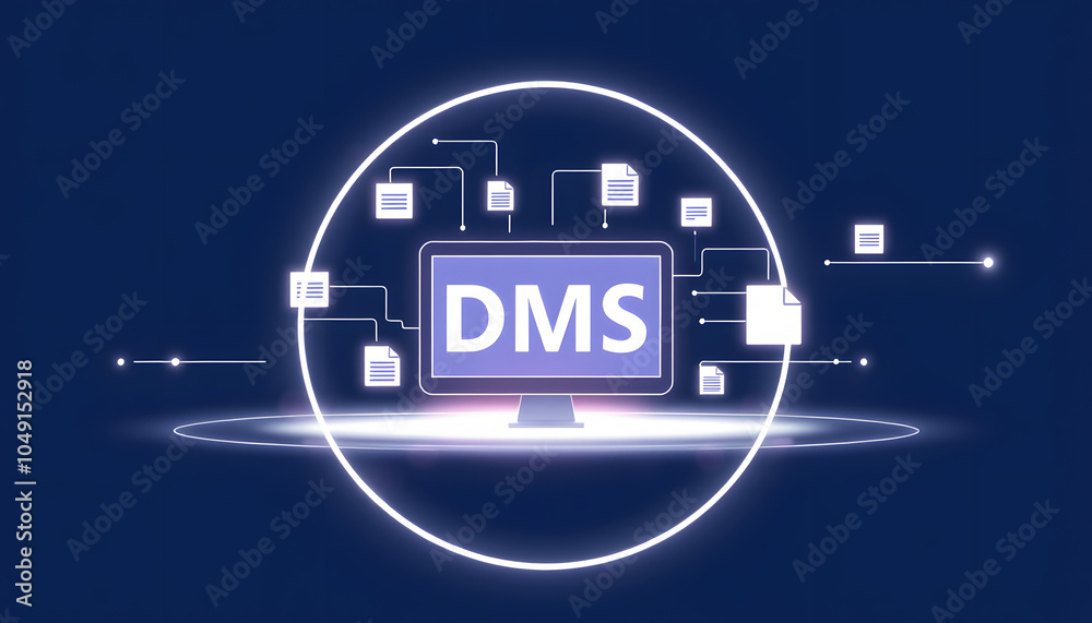 Document Management System (DMS), software to store, organize, track ...