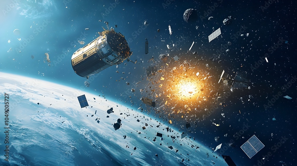 Dangerous Space Debris Orbiting Earth s Atmosphere Posing Serious ...