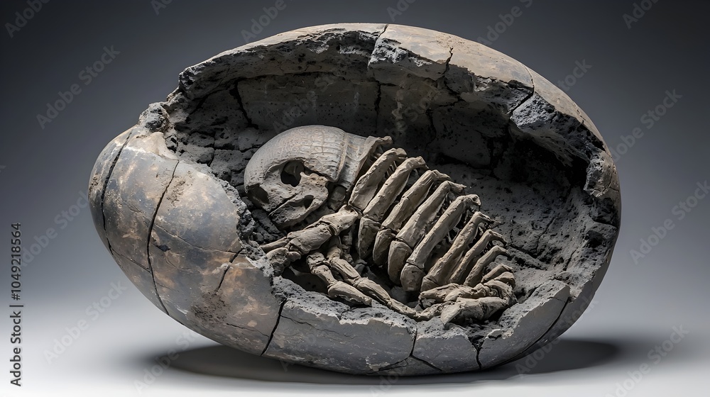 Extraordinary Trilobite Fossil with Intricate Segmented Exoskeleton ...