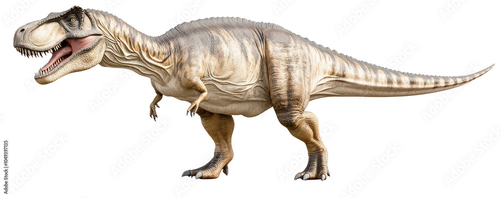 Big Giganotosaurus dinosaur on transparent cutout background, PNG file ...