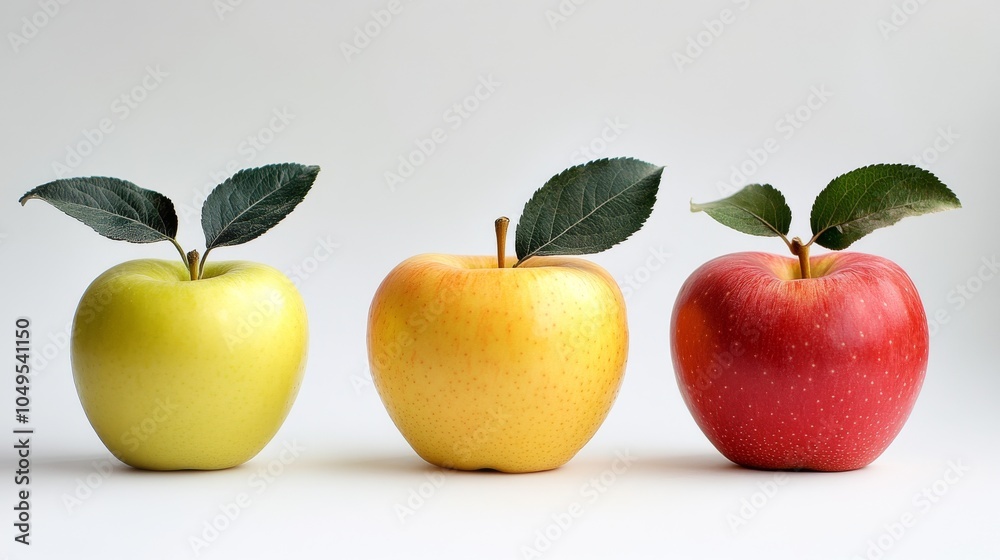 2410_014.deconstructed apple hybrid, three distinct apple types ...