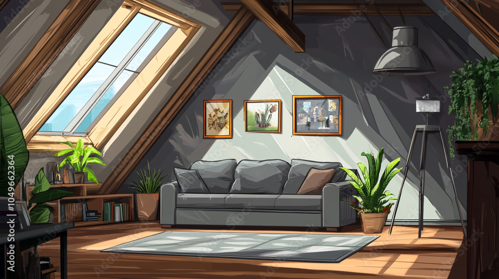 Modern luxurious living room interior composition with elegant color ...