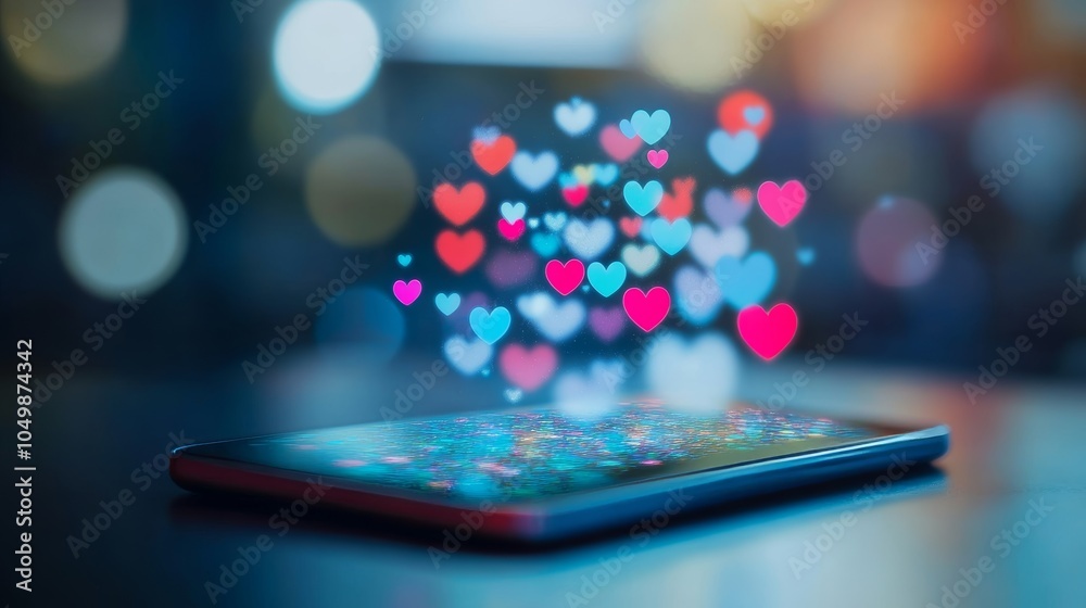 A viral meme with a growing number of likes and comments displayed on a ...