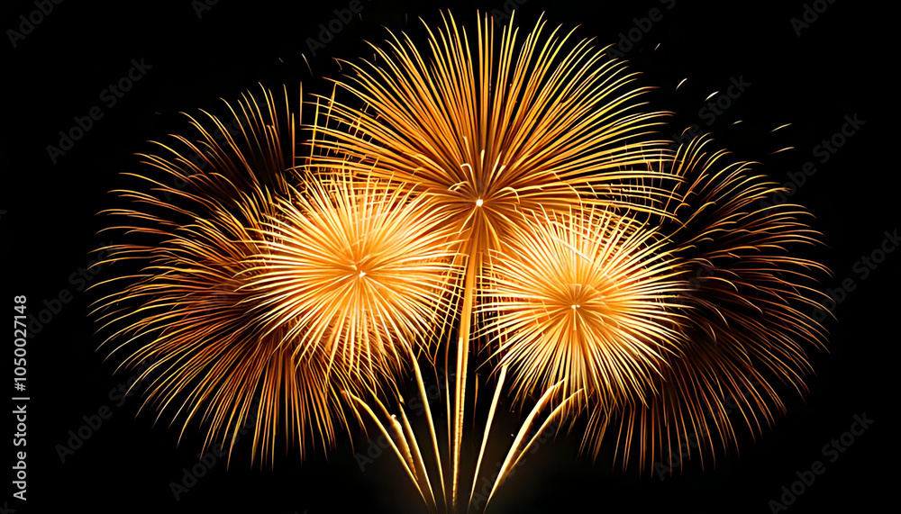 isolated png illustration golden firework thin stroke lines ideal ...