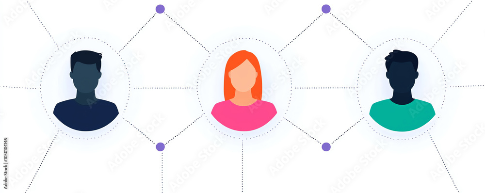 Transparent network map of HR connections, visualizing team structure ...