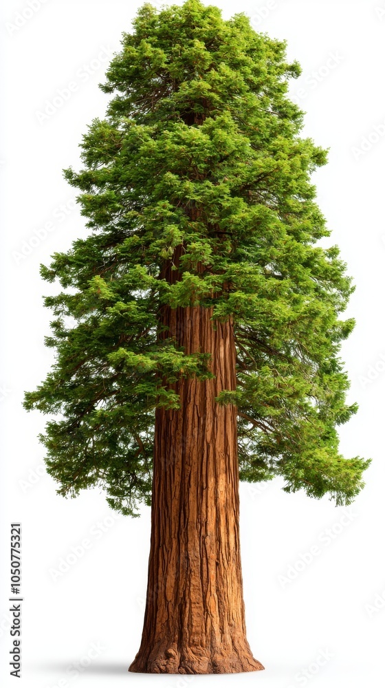 North American pine tree - Pinus jeffreyi, also known as Jeffrey pine ...