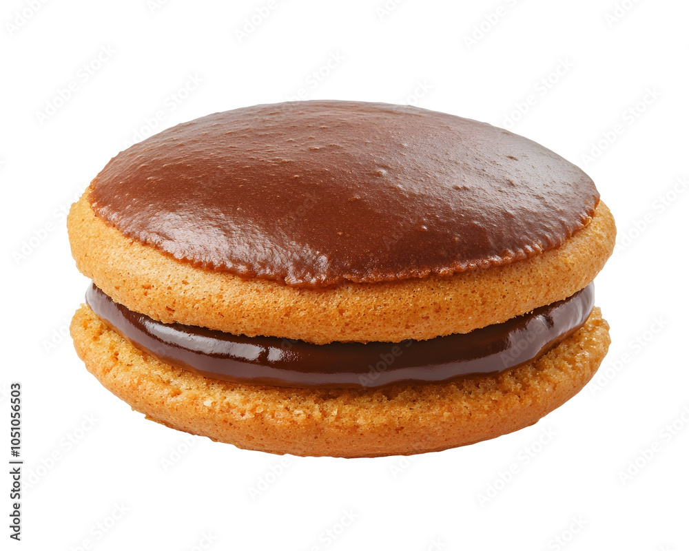 Classic whoopie pie with rich chocolate filling, Transparent PNG ...