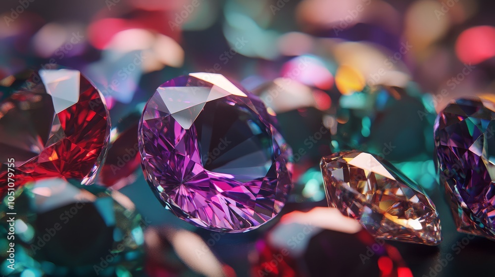 Jewels. Premium jewelry background Stock Photo | Adobe Stock
