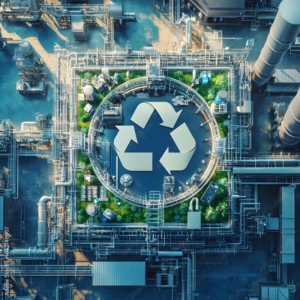 Sustainable Manufacturing Plant with Closed Loop Recycling System for ...