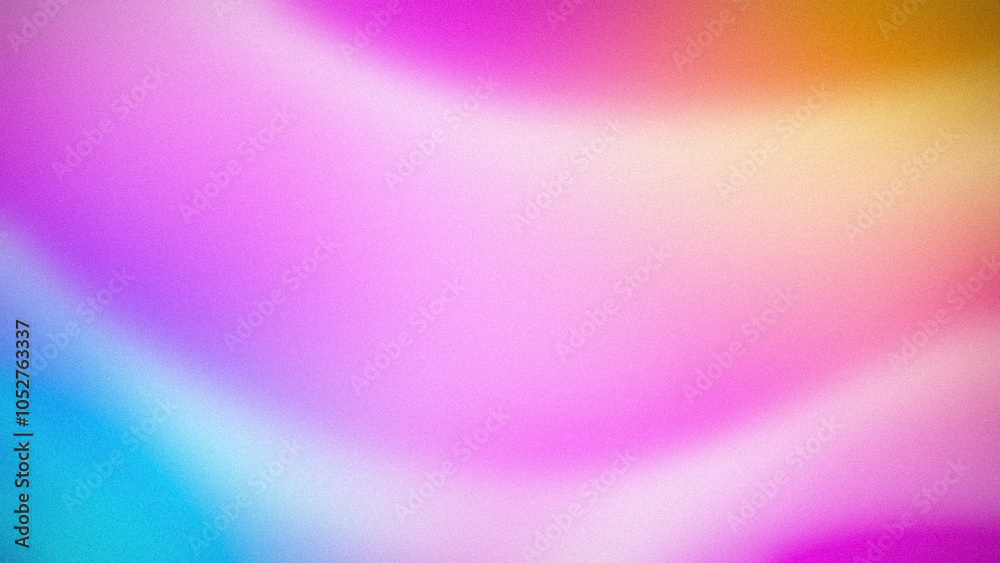 A vibrant abstract gradient with lively blends of pink, purple, blue ...