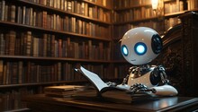 Robot Reading Information Free Stock Photo - Public Domain Pictures