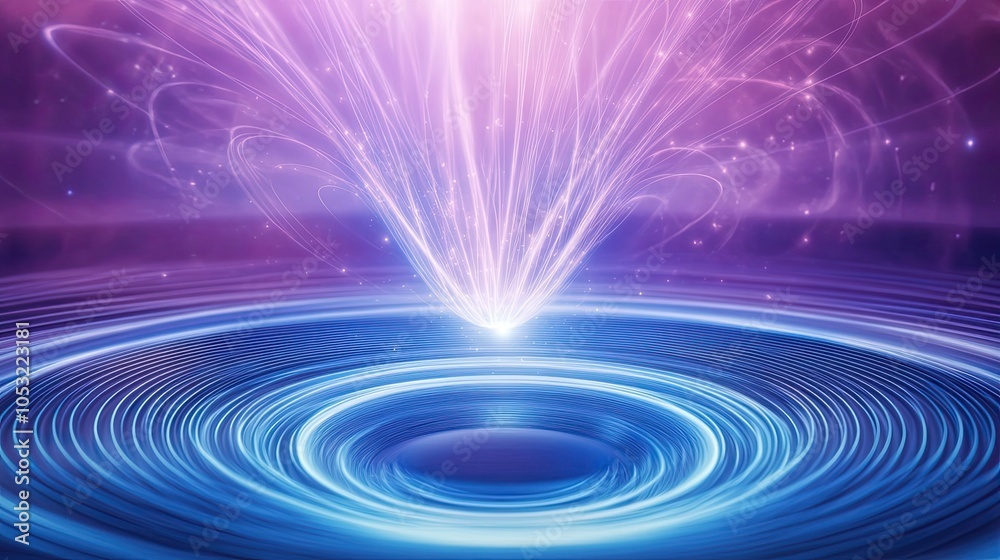 Electric Field Visualization of a Dipole Showing the Distribution of ...