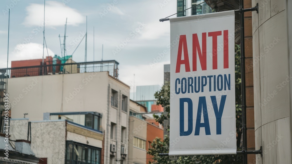 ANTI CORRUPTION DAY BANNER BACKGROUND,TYPOGRAPHY TEMPLATE COVER DESIGN ...