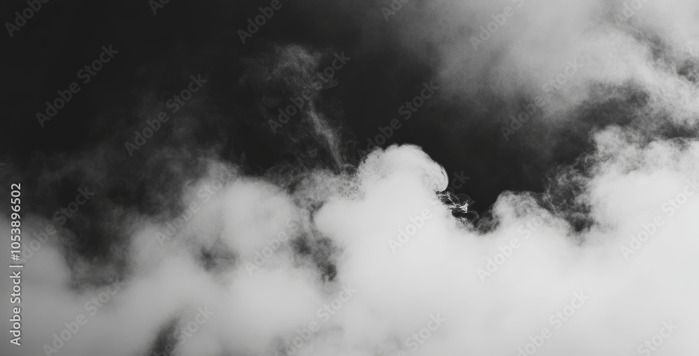 Realistic black cloud or smoke overlays. Spooky fog overlays. Black ...