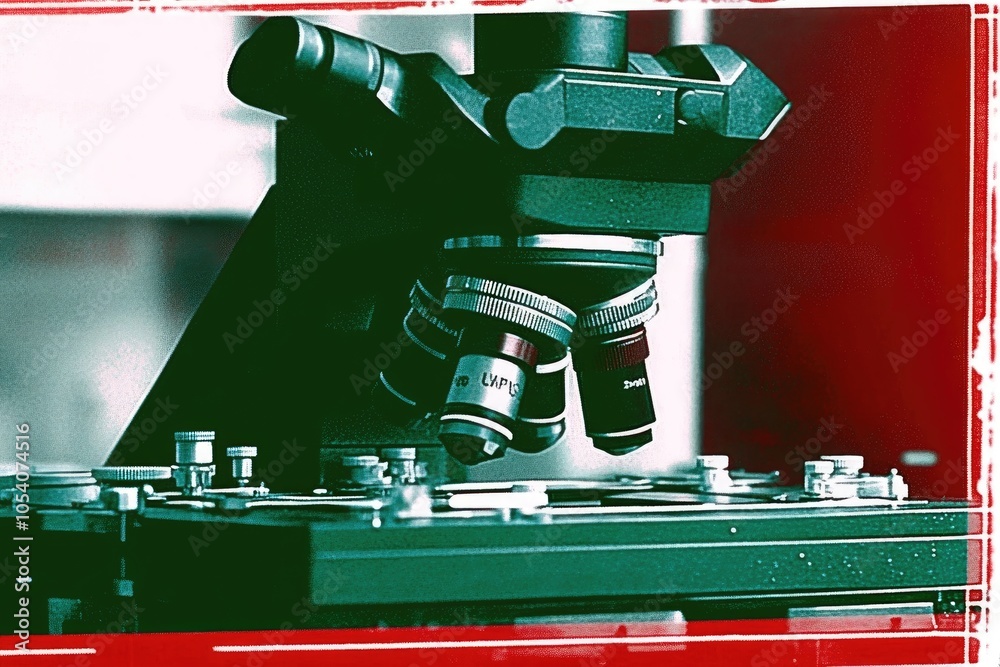 Illustration Stock Investigación de Microorganismos Microbiólogos ...