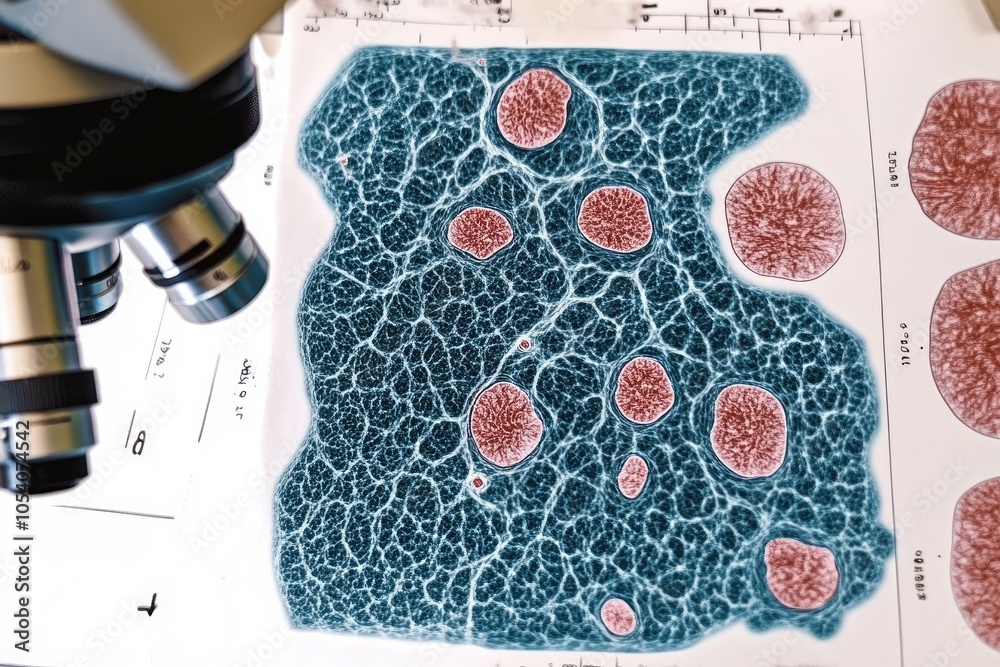 Investigación de Microorganismos Microbiólogos observando cultivos de ...