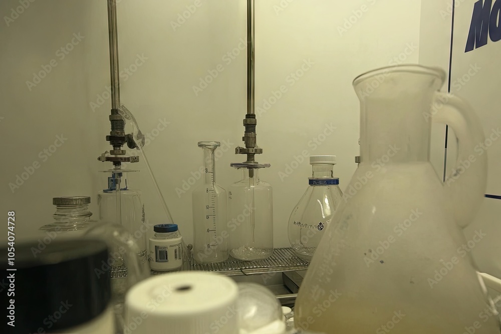 Investigación de Microorganismos Microbiólogos observando cultivos de ...