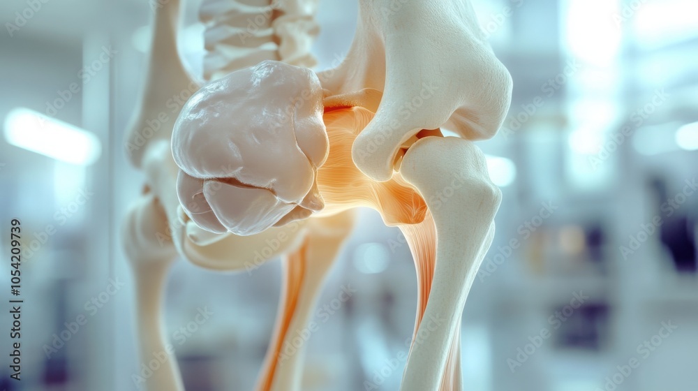 Cross-sectional diagram of the skeletal system showing the structure of ...