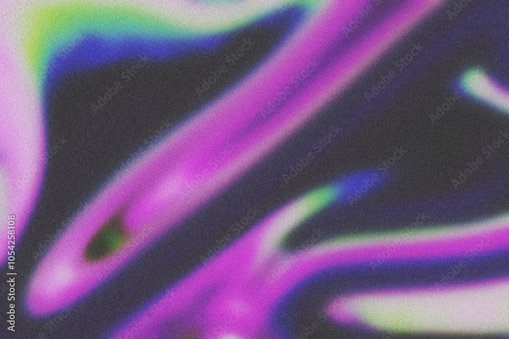 Abstract blurred grainy gradient background texture. Colorful digital ...