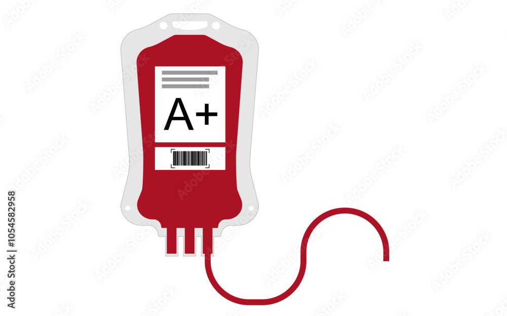 Blood Transfusion bag, Blood Bag Isolated on transparent Background ...