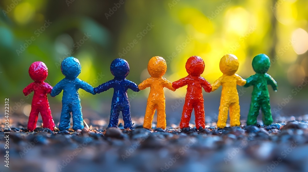 Conceptual for National Disability Day highlighting symbols of ...