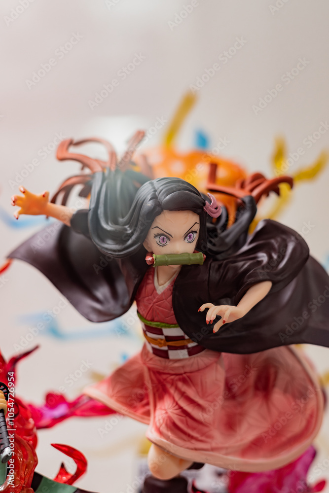 8th Comic Con Convention In GUAYAQUIL, ECUADOR - AUG 06, 2023 - Nezuko ...