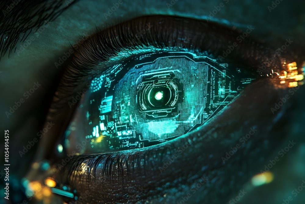 Bionic Eye with Zoom and Infrared Vision Intricate Hybrid Organic ...