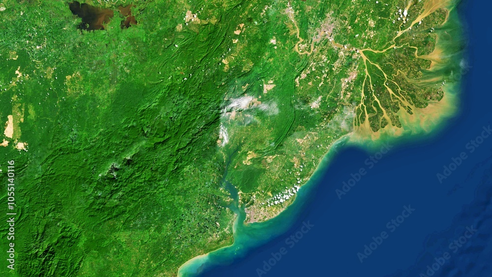 4K Nusantara New Capital City Map Of Indonesia, High Resolution ...