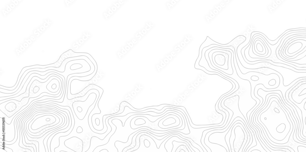 The stylize geometric topographic cartography pattern with lines ...