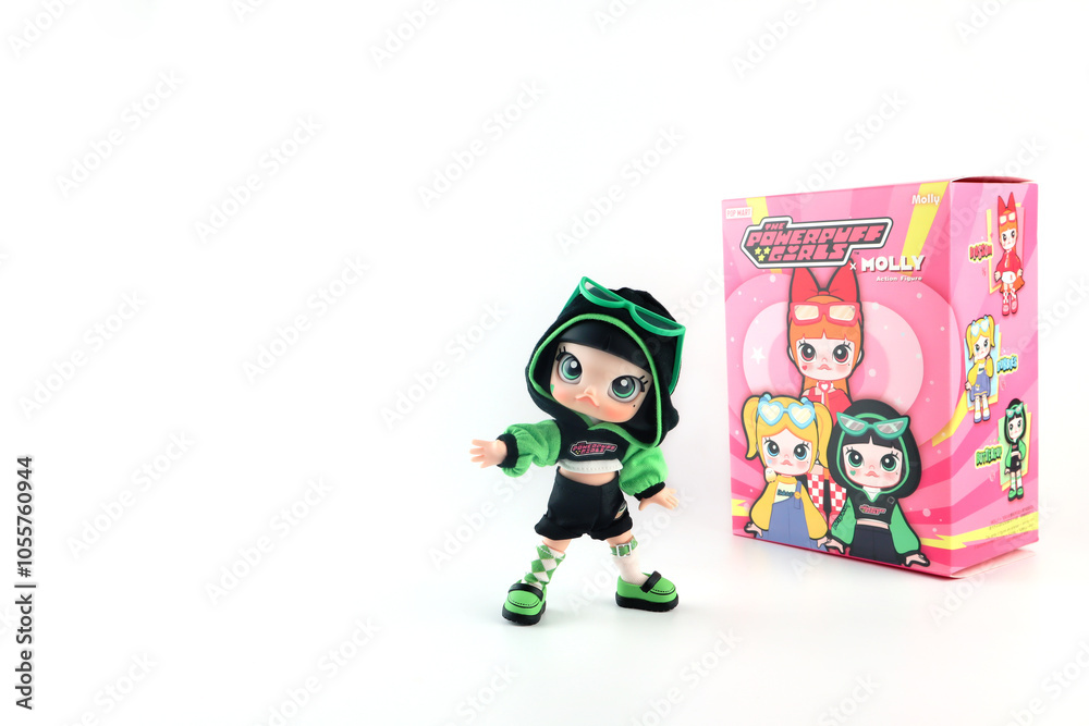 art toys Molly x powerpuff girls collection from Pop Mart blind box ...
