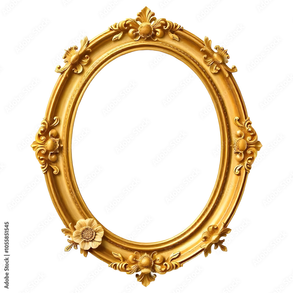 Gold frame khmer photo Stock Photo | Adobe Stock