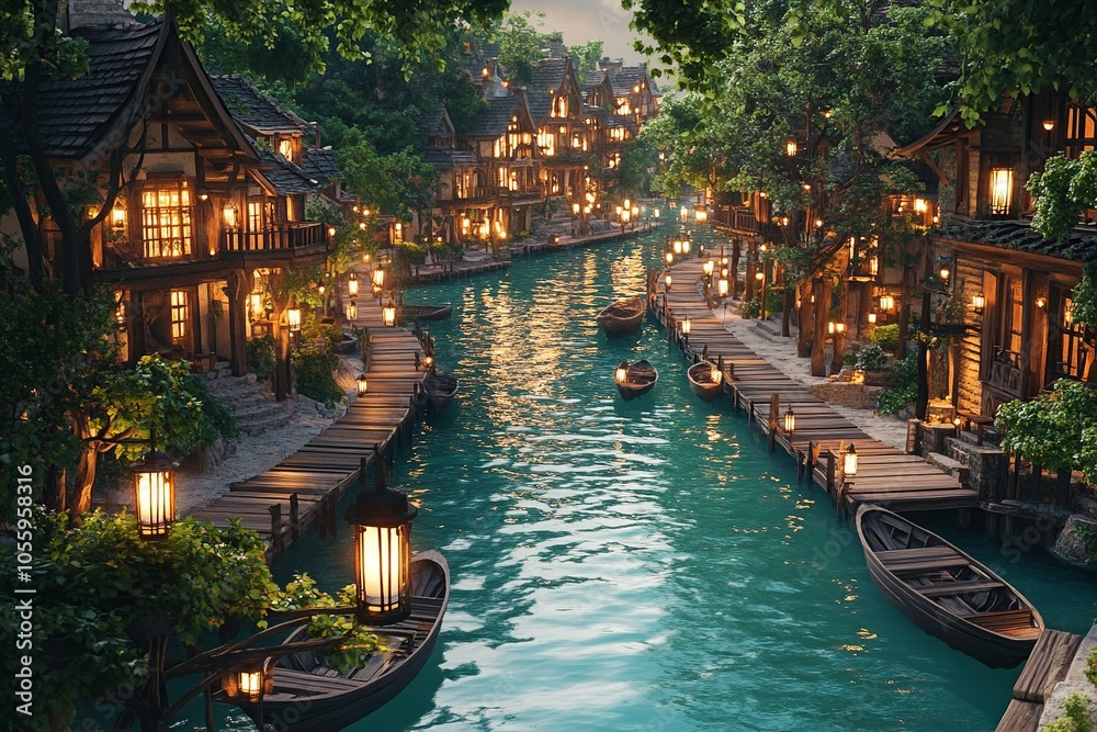 A detailed DnD battlemap depicting a villa in the Floating Flotilla ...