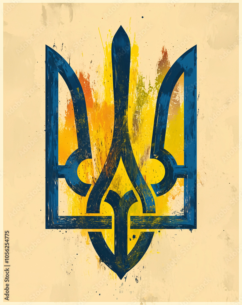 Artistic Representations of Ukrainian Trident Symbol in Various Styles ...