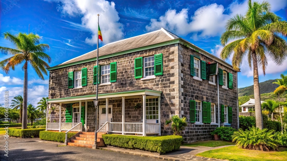 Nevis Historical Museum showcasing artifacts and exhibits from the ...