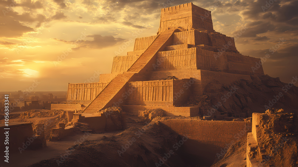 Explore city of nippur home to the ziggurat of enlil chief deity of the ...