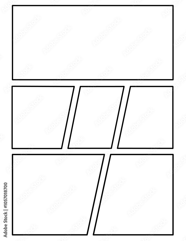 Layout comic or manga background pop art backdrops in frames and panel ...