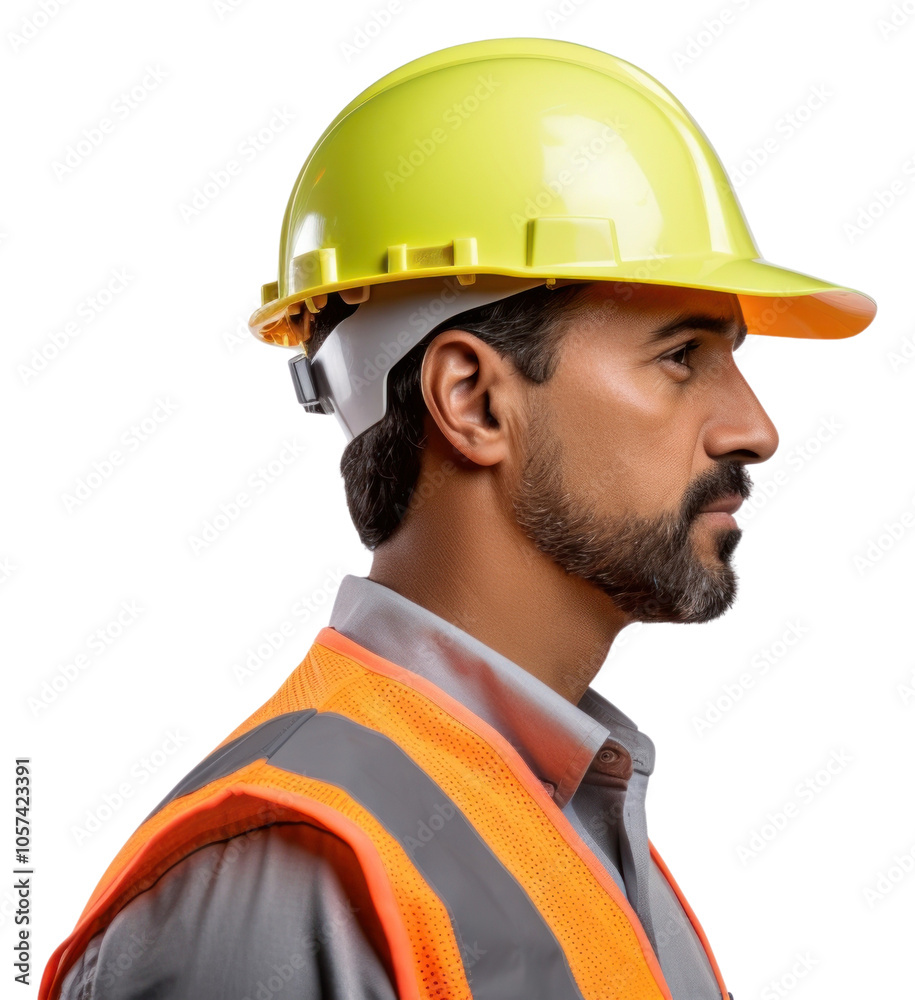PNG Engineering wearing hardhat and reflective vest engineering helmet ...