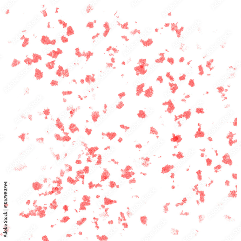 dark red patterns on isolated white background or transparent ...