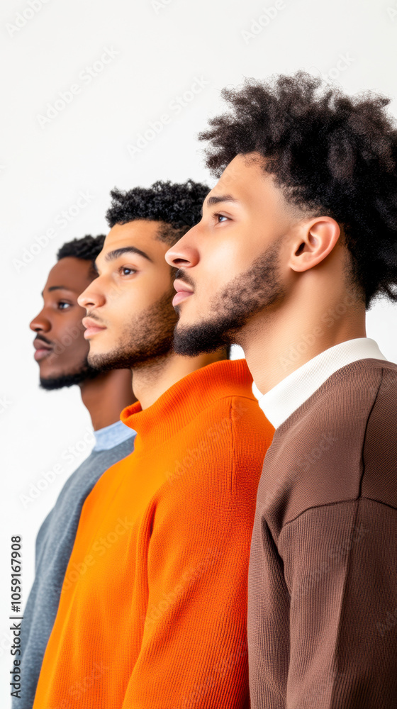 a group picture of multicultural group of people with their faces ...