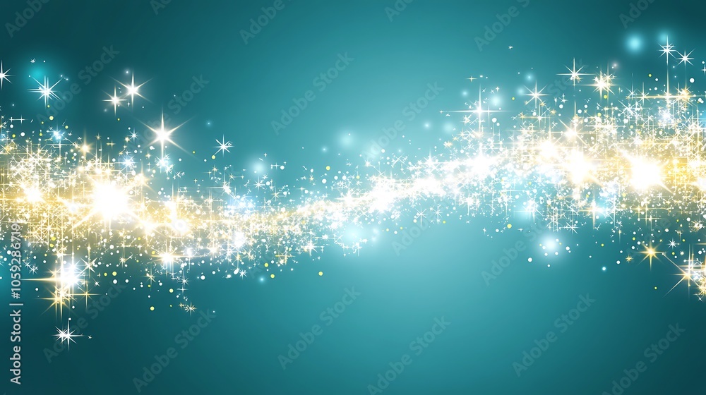 Sparkling Blue and White Glitter Background Simple Neutral Background ...