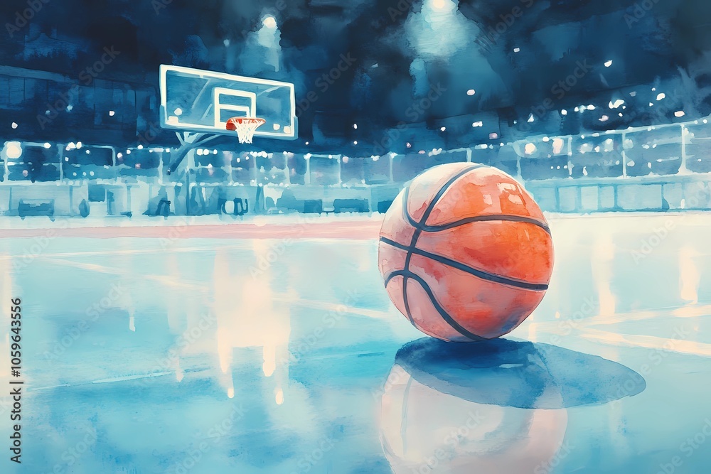 Basketball background, evoking an authentic athletic feel, perfect for ...