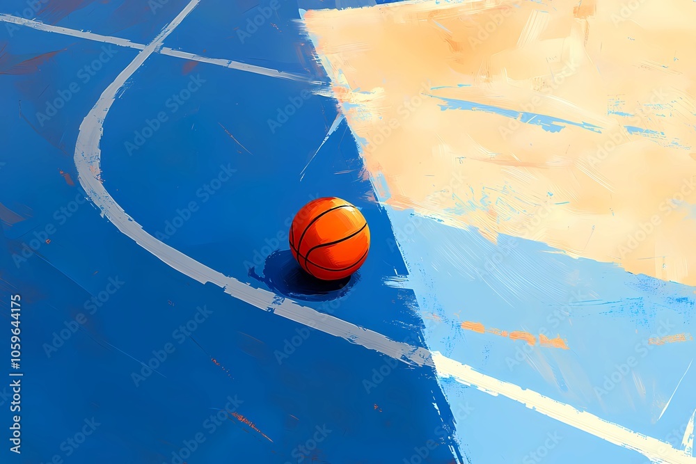 Grunge basketball background , highlighting the rugged nature of the ...