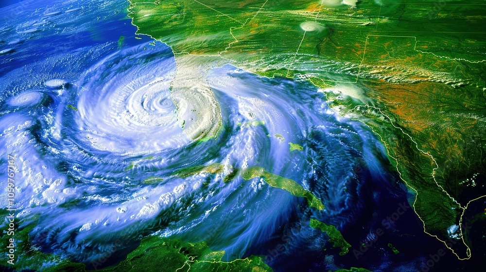 Hurricane Milton Unveiled: Stunning Satellite View of Its Path Toward ...