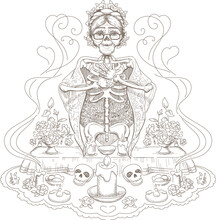 Skeleton Grandma Free Stock Photo - Public Domain Pictures